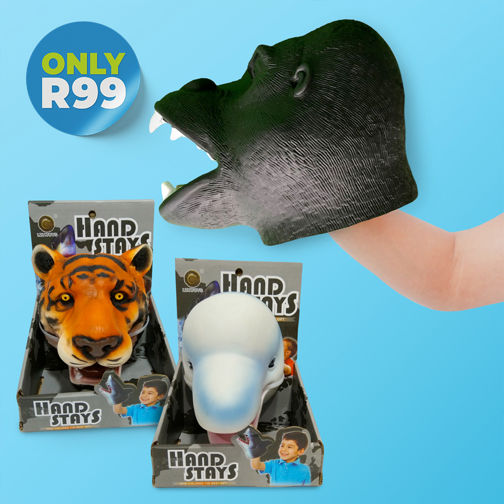 34% off on Children's Rubber Hand Puppets | OneDayOnly