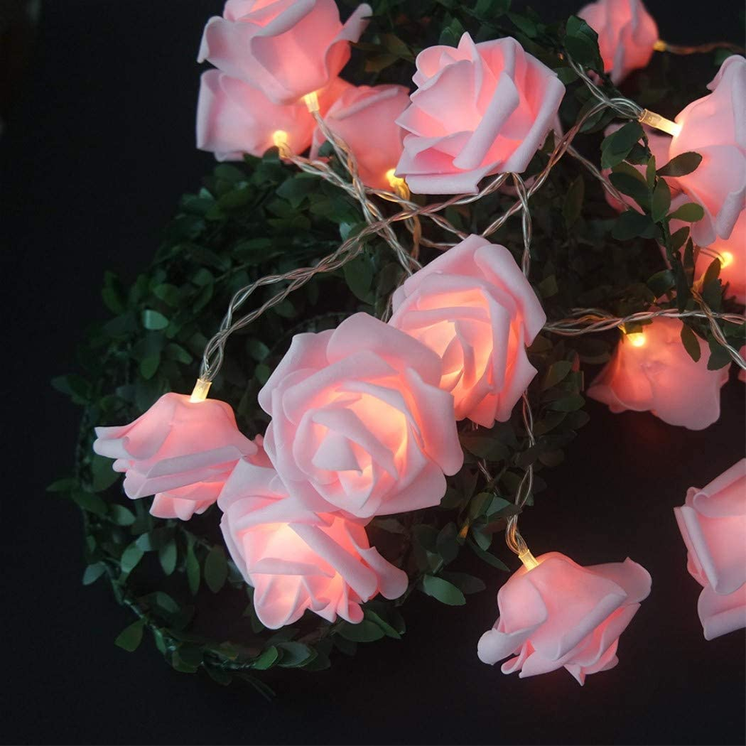 34% off on Lumos 2x 4m LED Rose Fairy Lights | OneDayOnly