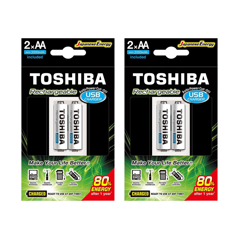 24% off on 2x AA Battery Packs and Charger | OneDayOnly