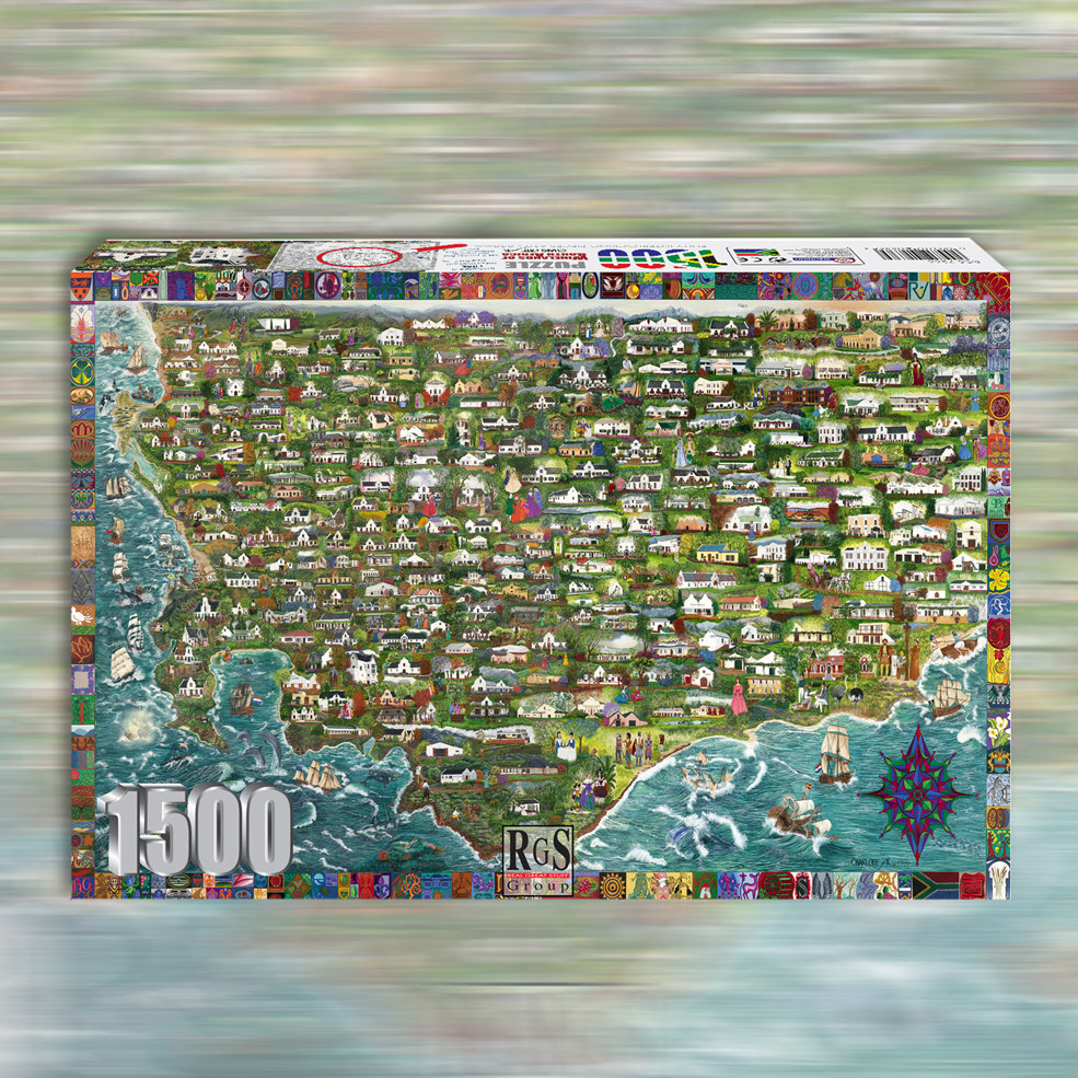 48% off on RGS Winelands of South Africa Puzzle | OneDayOnly