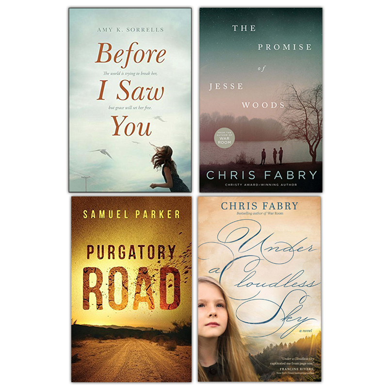 45% off on Book Collection 4x Fiction Novels | OneDayOnly