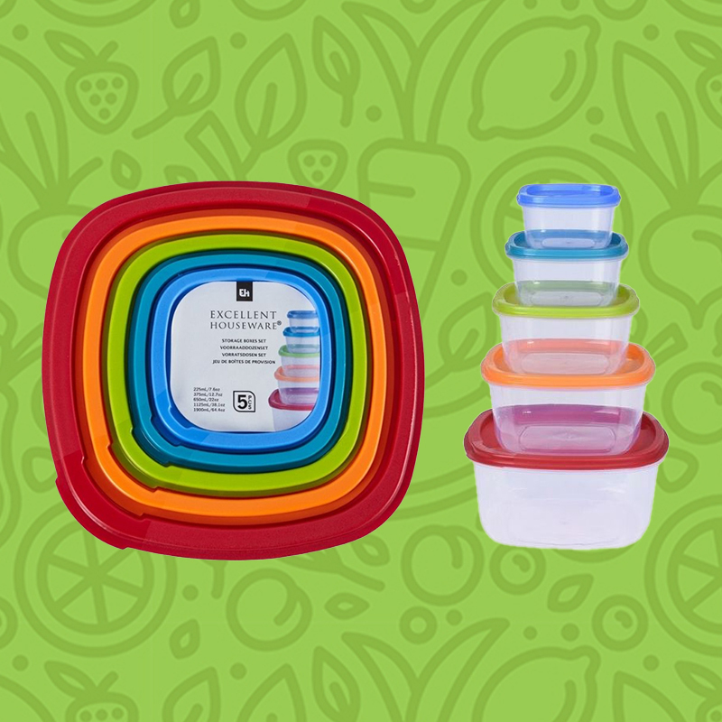 40% off on 5x Nested Storage Containers | OneDayOnly