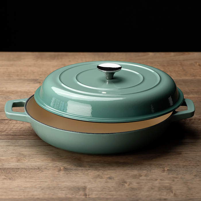 29% off on Nouvelle 30cm Cast Iron Oven Pan | OneDayOnly