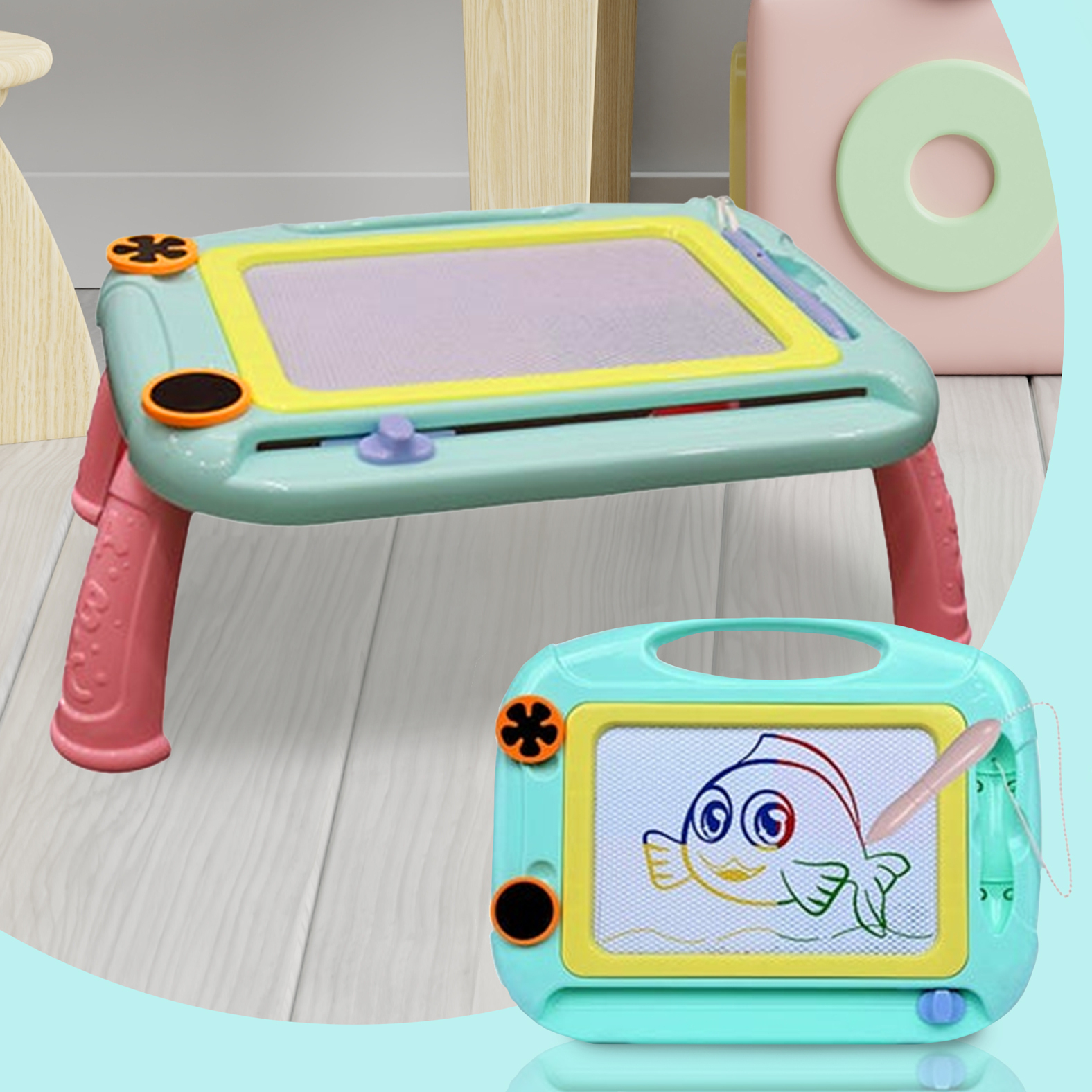 28% off on Magnetic Kids Colour Drawing Table | OneDayOnly