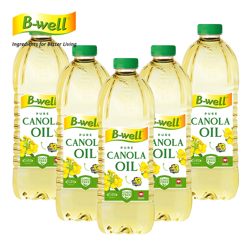18% off on B-well 5x 2L Pure Canola Oil | OneDayOnly