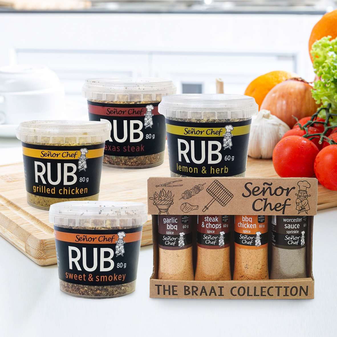 24% off on Senor Chef 8x Braai Spice Gift Set | OneDayOnly