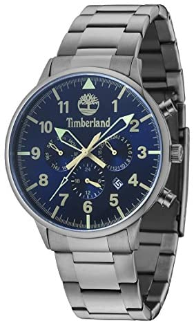 53% off on Men's Steel Blue Face Watch | OneDayOnly