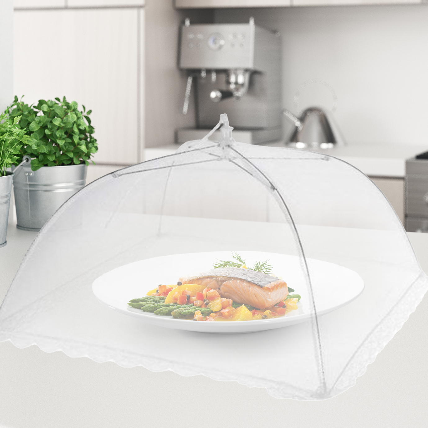 24% off on 3x Square Umbrella Food Covers | OneDayOnly