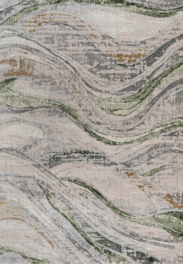 57% off on Fusion Waves Abstract Carpet | OneDayOnly