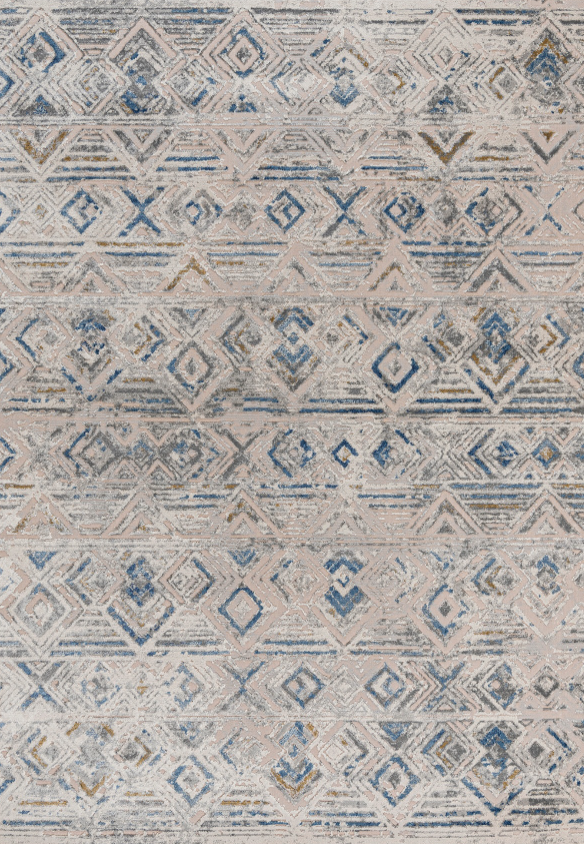 53% off on Fusion Geometric Abstract Rug | OneDayOnly