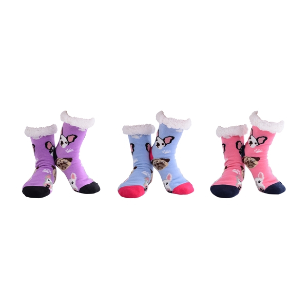 34% off on 3x Ladies Funky Fleece Patterned Socks | OneDayOnly