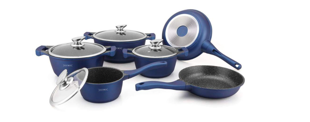 41% off on 10-Piece Die Cast Cookware Set | OneDayOnly