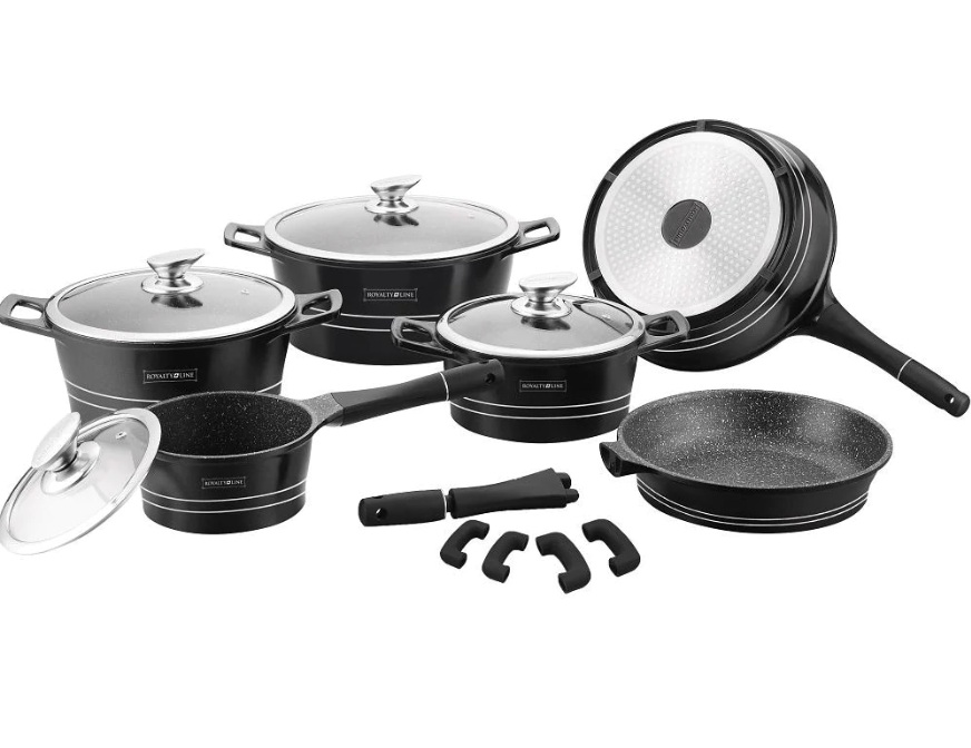 52% off on 14-Piece Marble Coated Cookware Set | OneDayOnly