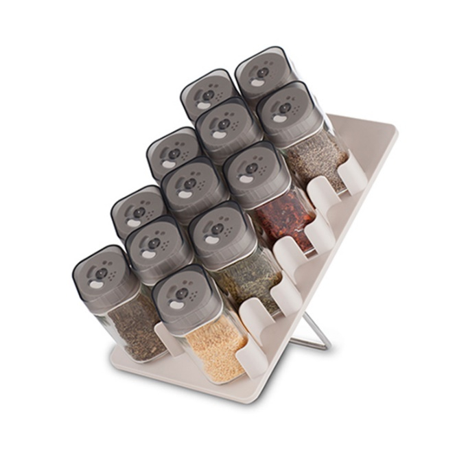30% off on Aqua 12-Jar Square Spice Rack | OneDayOnly