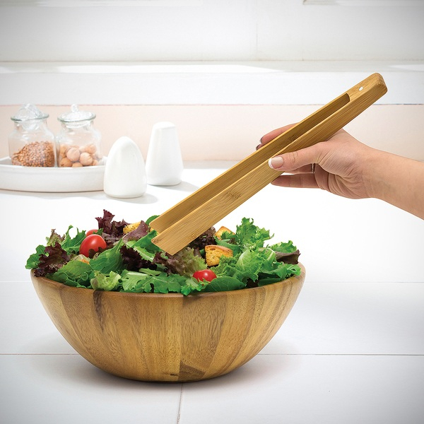 40% off on Balvi 40cm Bamboo Tongs | OneDayOnly