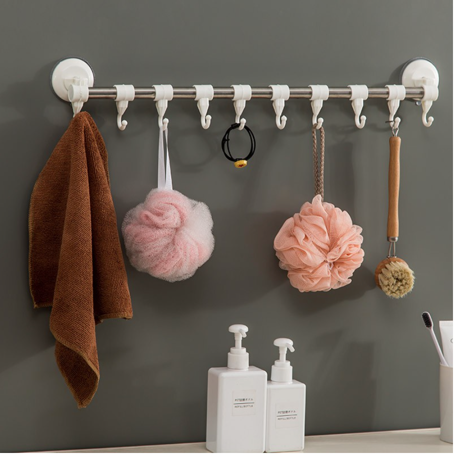 43% off on Suction Cup Rail with Hooks | OneDayOnly