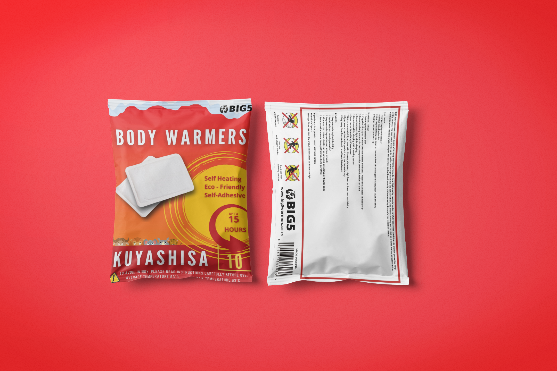 75% off on Body Warmer Disposable Heat Pads | OneDayOnly