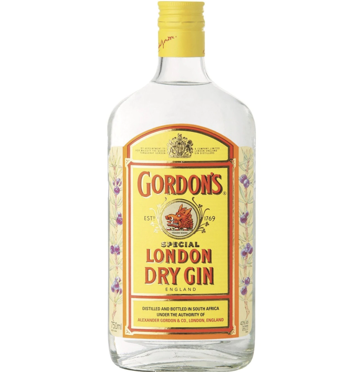 Gordon's 2x 750ml London Dry Gin | OneDayOnly