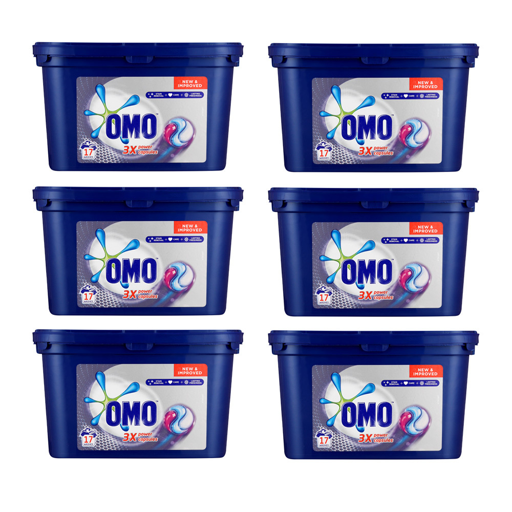 60% off on OMO 6x Power 3-in-1 Laundry Capsules | OneDayOnly