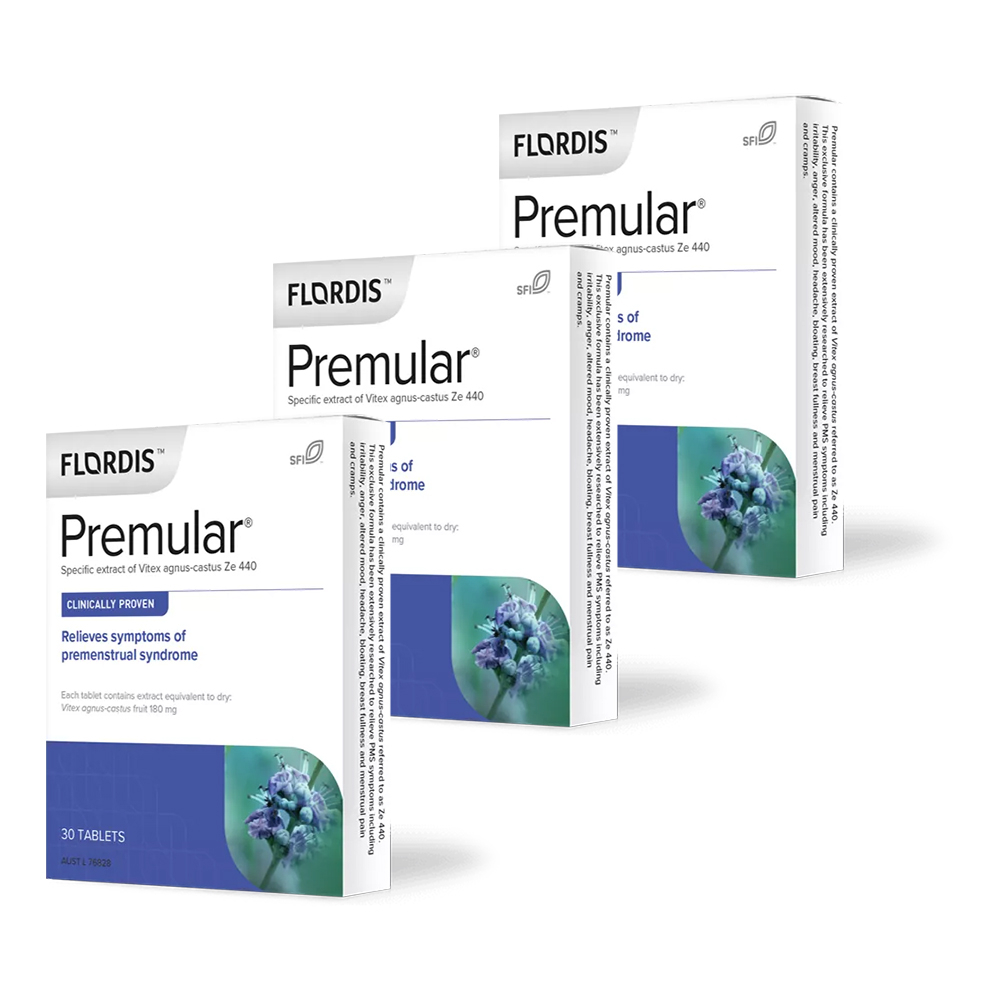 30% off on 3x Premular Tablets for Premenstrual Syndrome | OneDayOnly