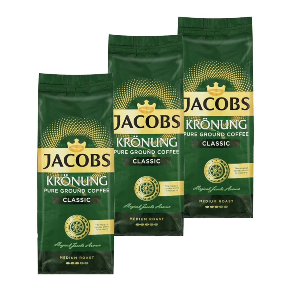 24% off on Jacobs 3x 250g Classic Ground Coffee | OneDayOnly
