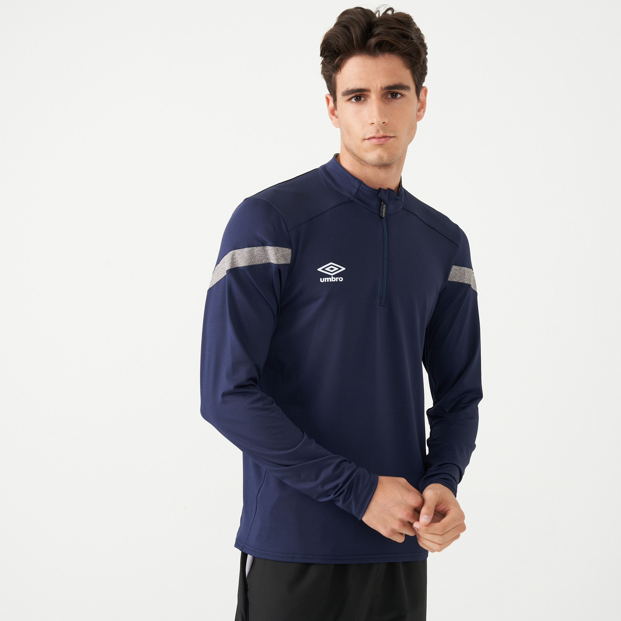 50% off on Umbro Men's Half-Zip High Rise Top | OneDayOnly