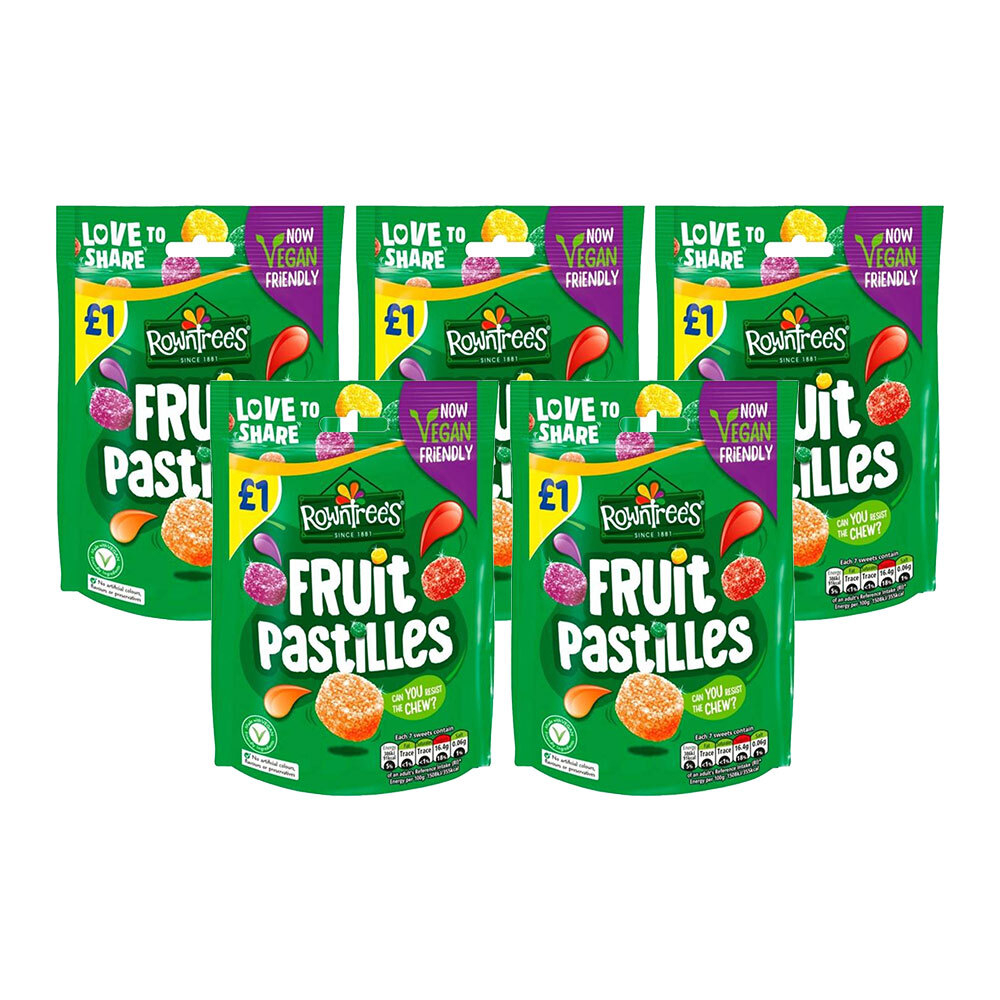 37% off on Rowntree's 5x 114g Fruit Pastilles | OneDayOnly