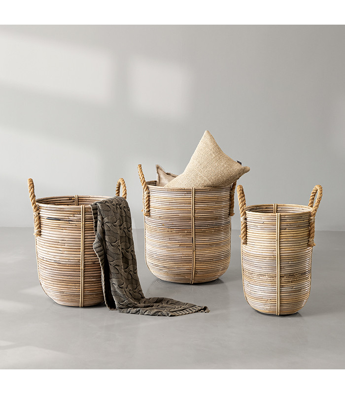 R400 off on Meziane Kubu Rattan Basket Set | OneDayOnly