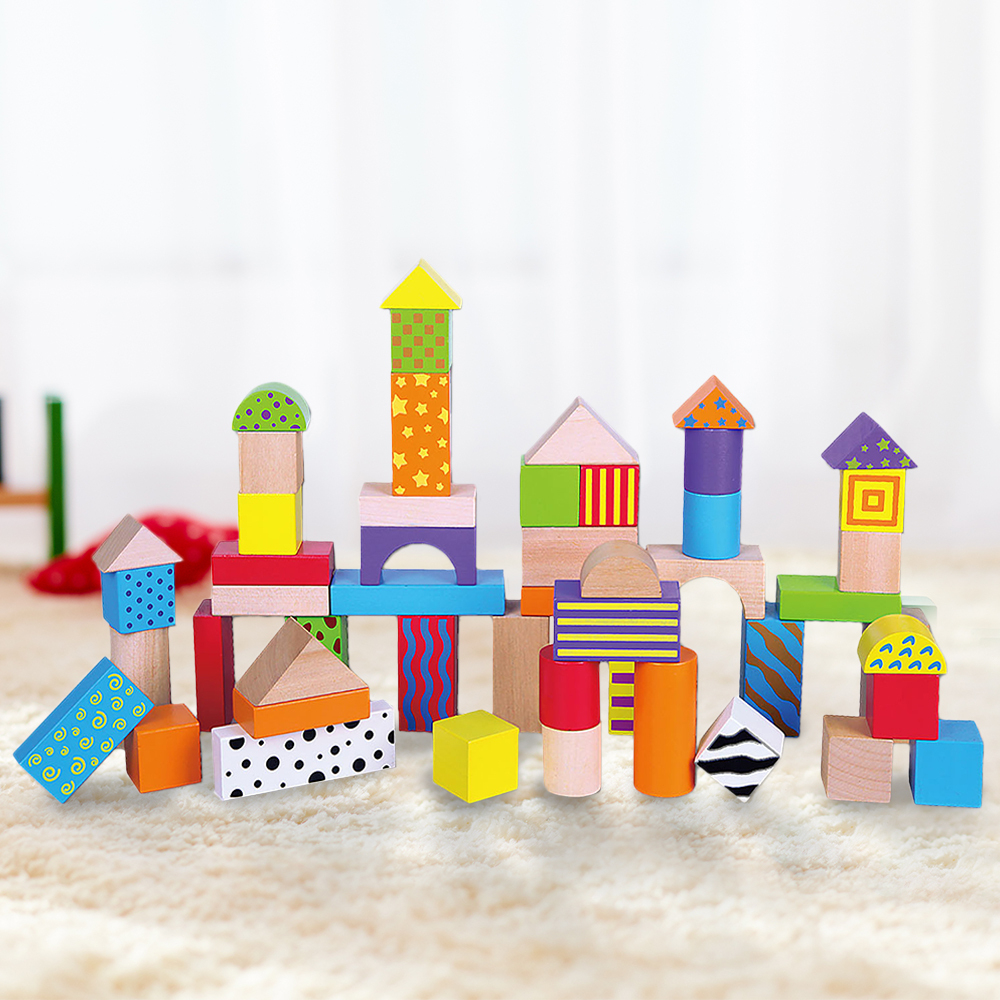 35% off on Viga Patterned Building Block Set | OneDayOnly