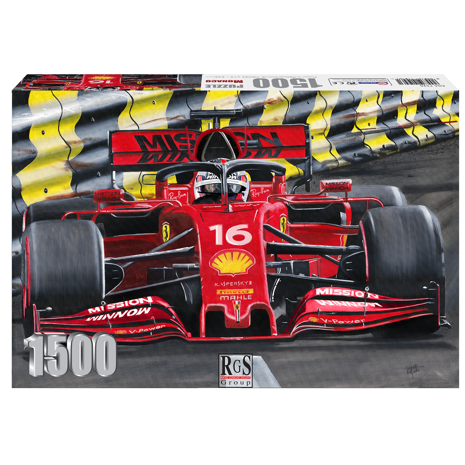 36% off on 1500-Piece Grand Prix Racing Puzzles | OneDayOnly