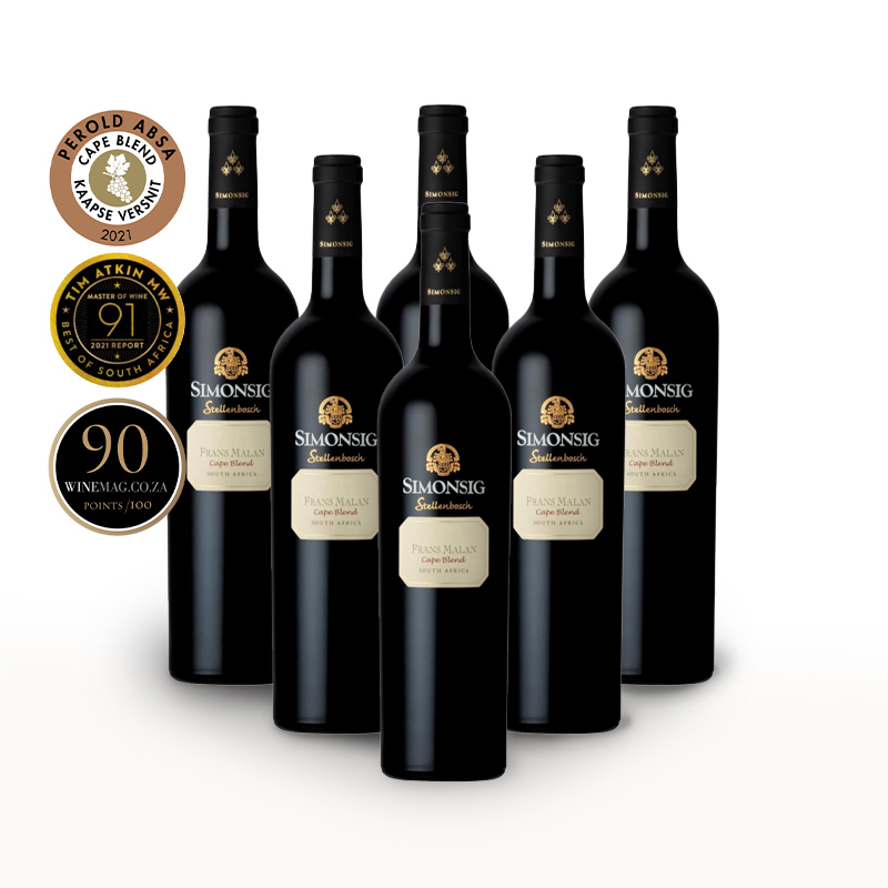 R150 off on Simonsig 6x Frans Malan 2017 | OneDayOnly