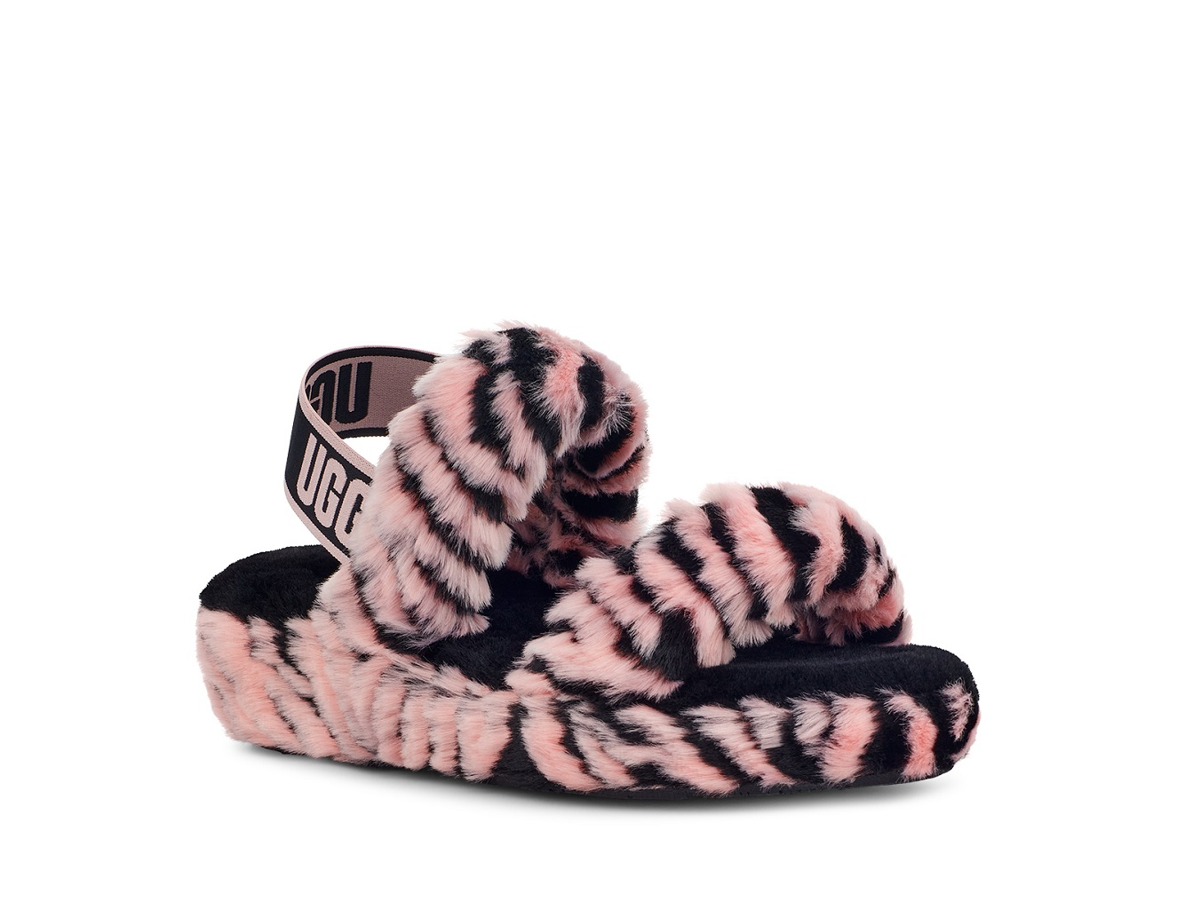 61% off on UGG® Ladies Tiger Print Slides | OneDayOnly
