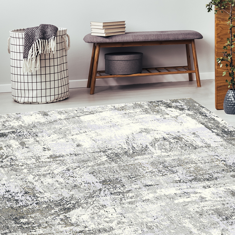 40% off on Stella Rainfall Abstract Grey Rug | OneDayOnly