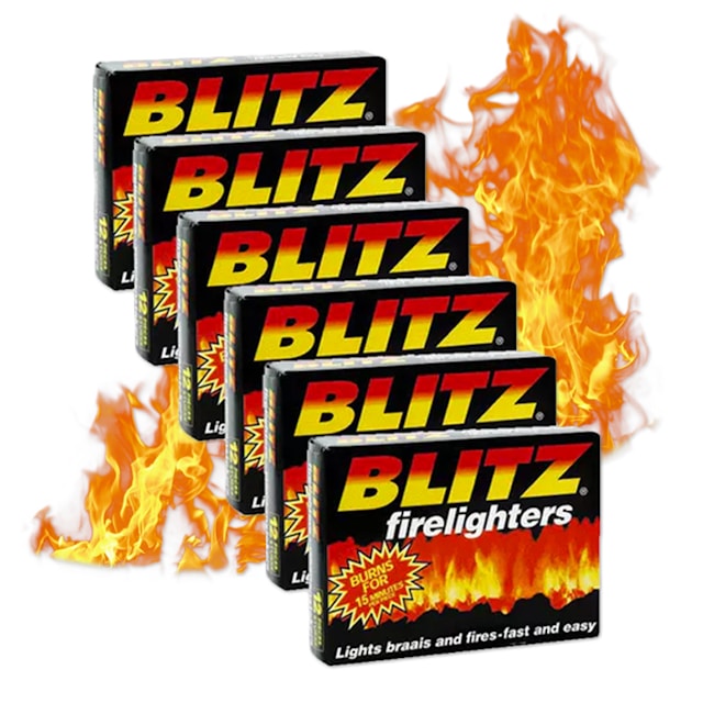 Blitz 6x 12 Firelighters | OneDayOnly