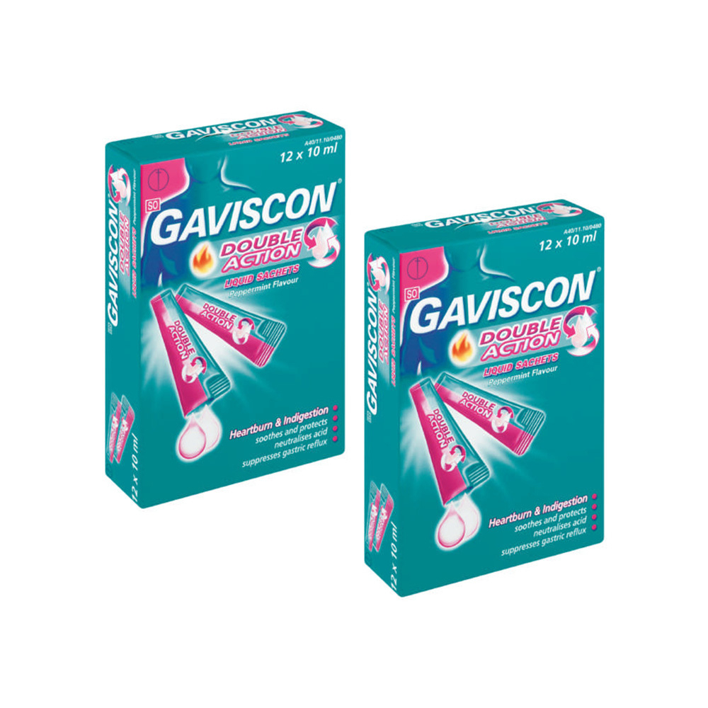 15% off on Gaviscon 2x 12's 10ml Liquid Sachets | OneDayOnly