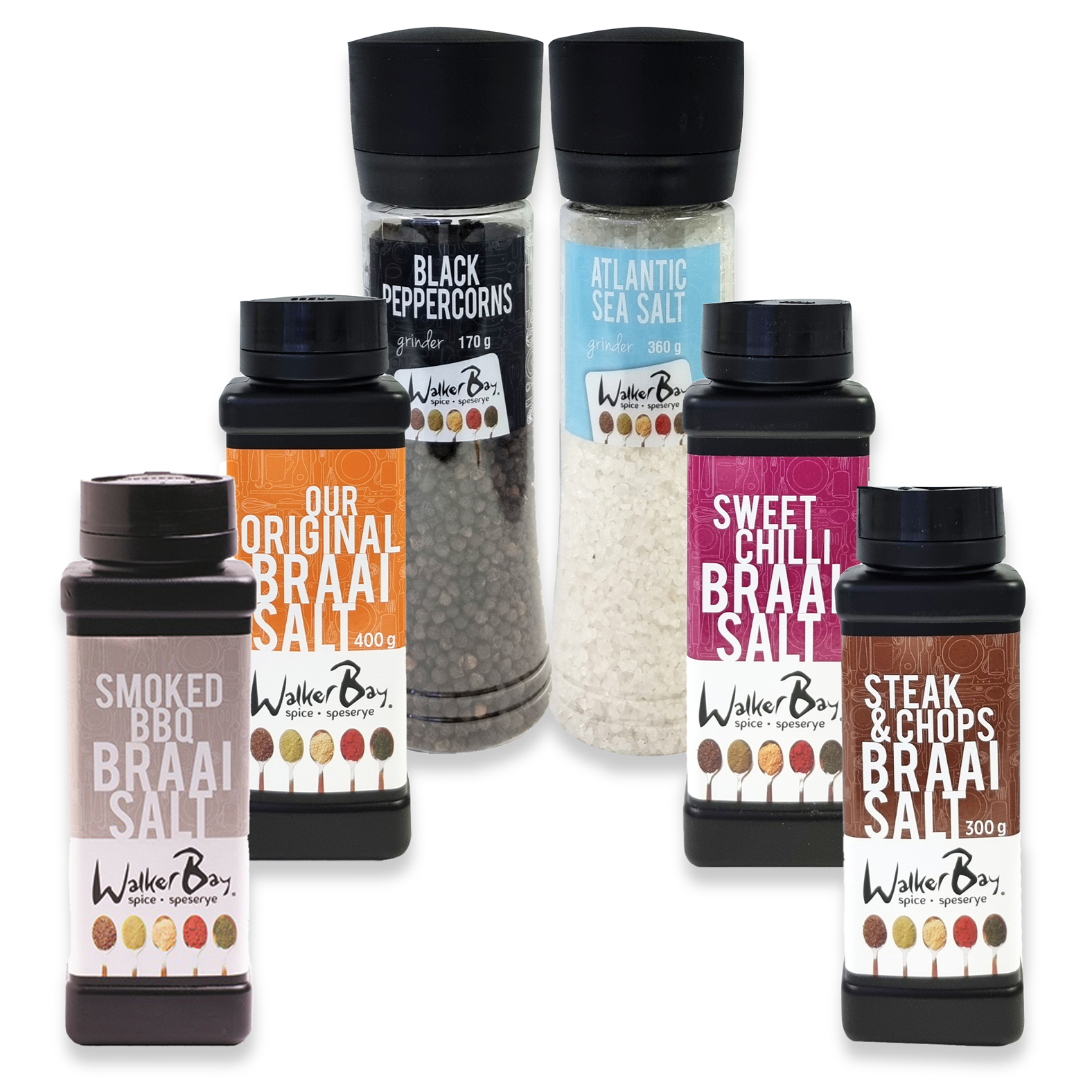 24% off on 6-Piece Braai Salt Hamper | OneDayOnly