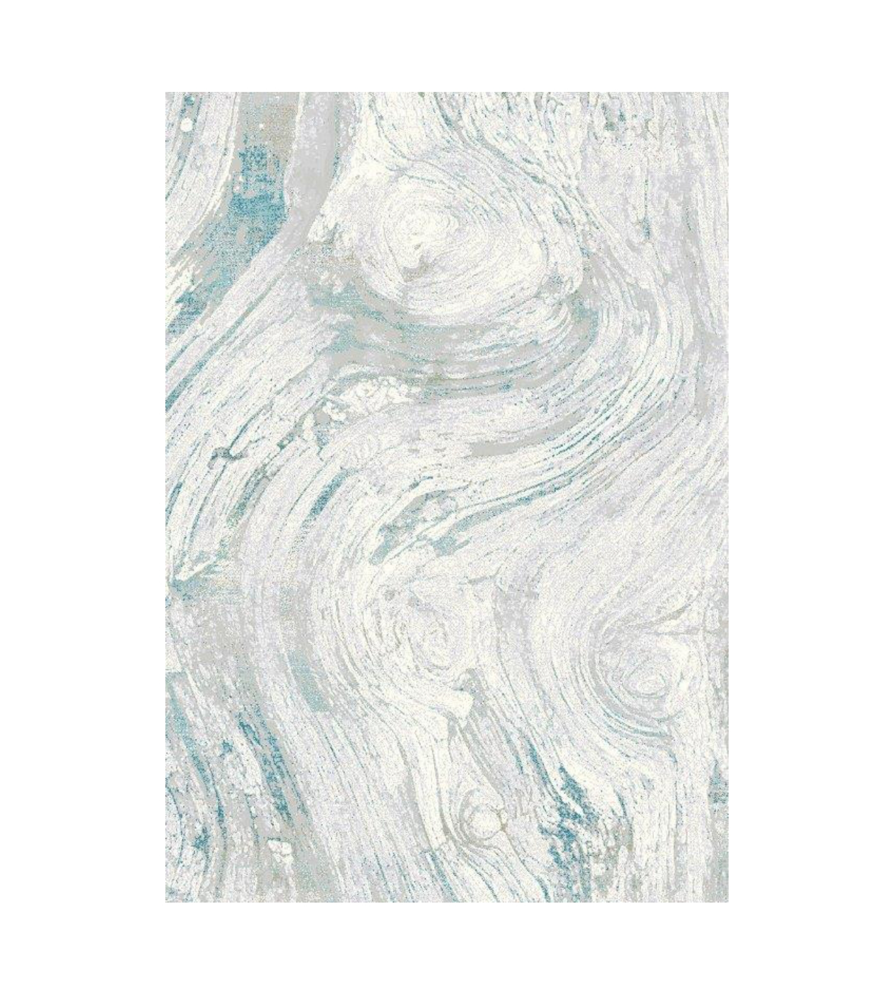 71% off on Stella Waves Abstract Blue Carpet | OneDayOnly