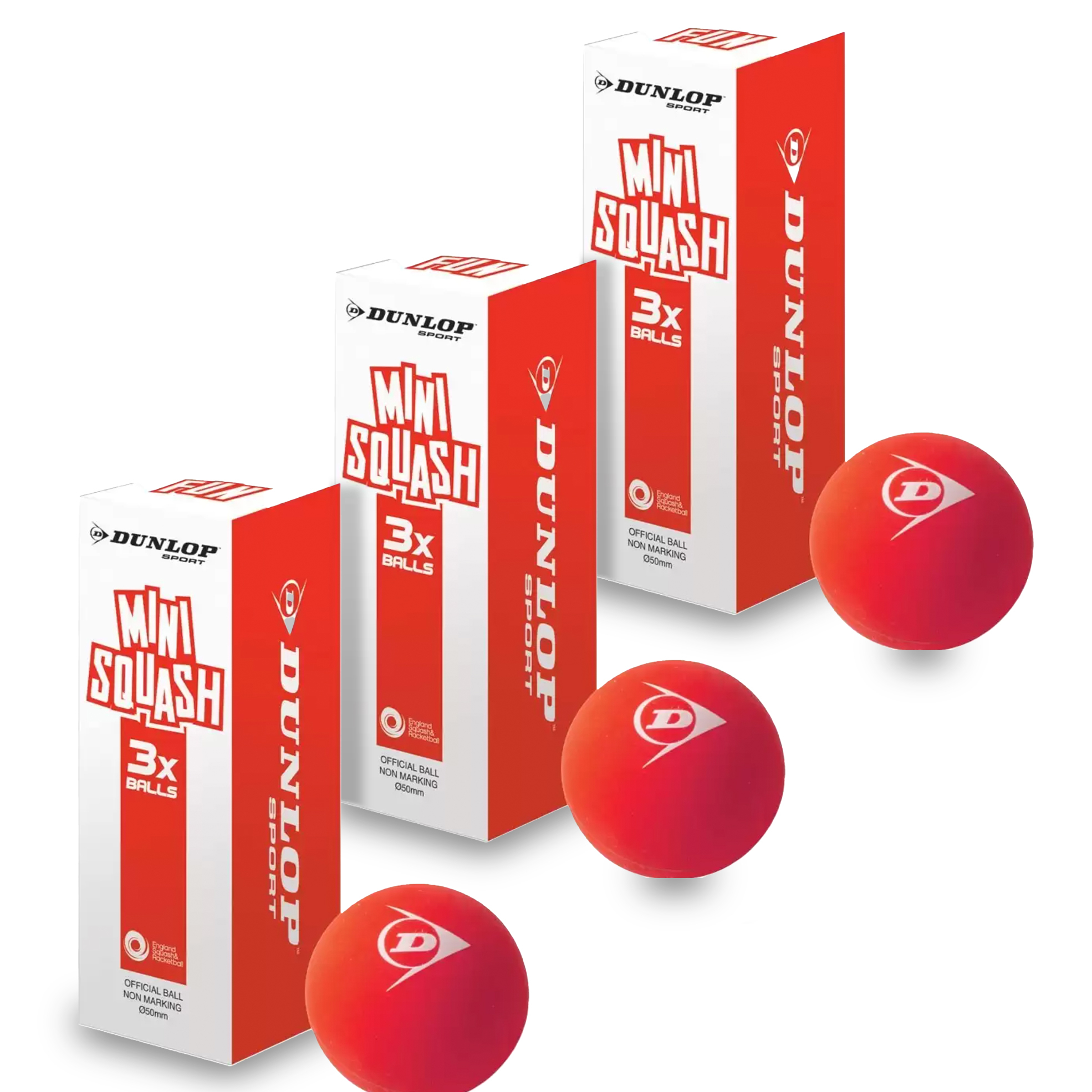 45% off on Dunlop 9x Mini Squash Balls | OneDayOnly