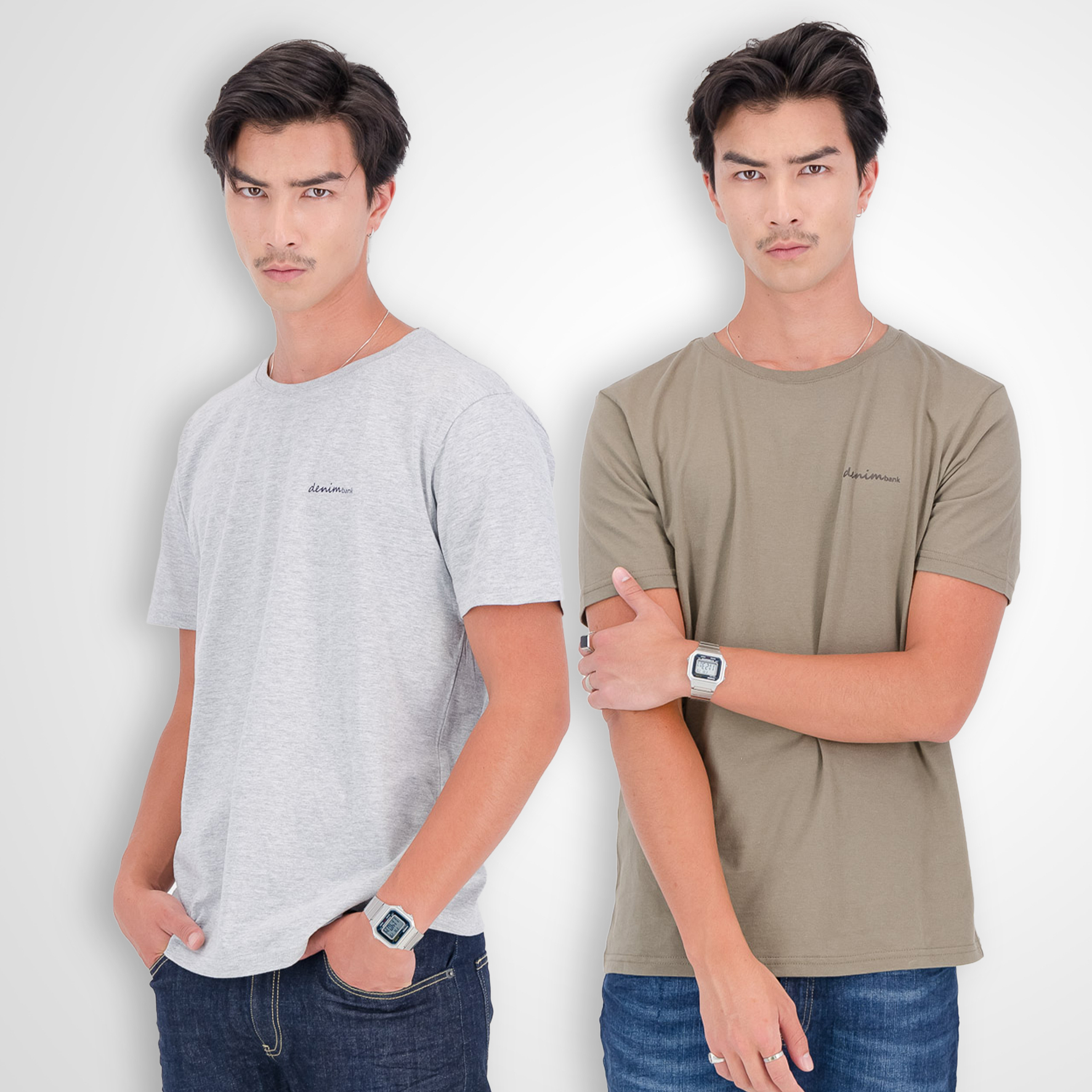 34% off on Denim Bank Men's 100% Cotton T-Shirt | OneDayOnly