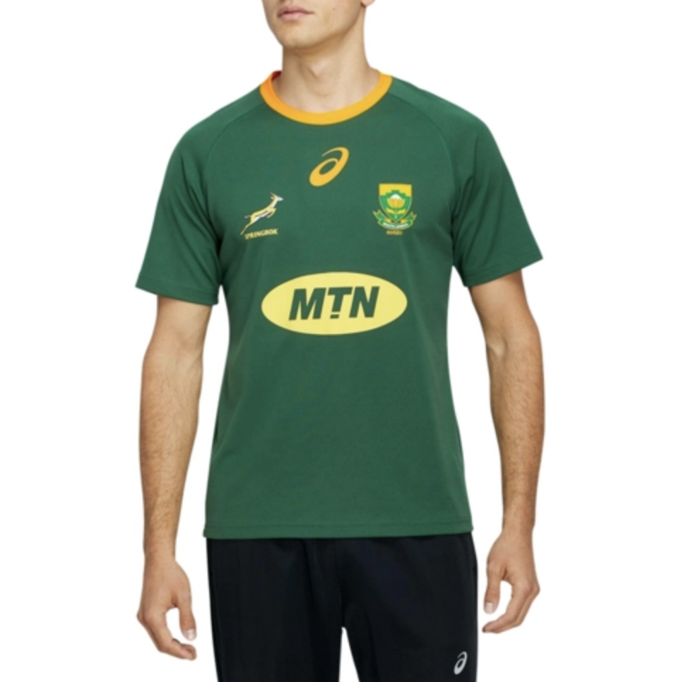 26% off on ASICS Men's Springboks Home Fan Tee | OneDayOnly