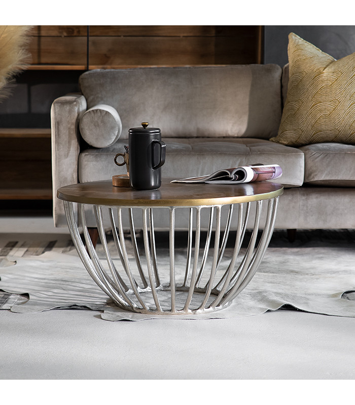 R500 off on Aluminium and Iron Coffee Table | OneDayOnly