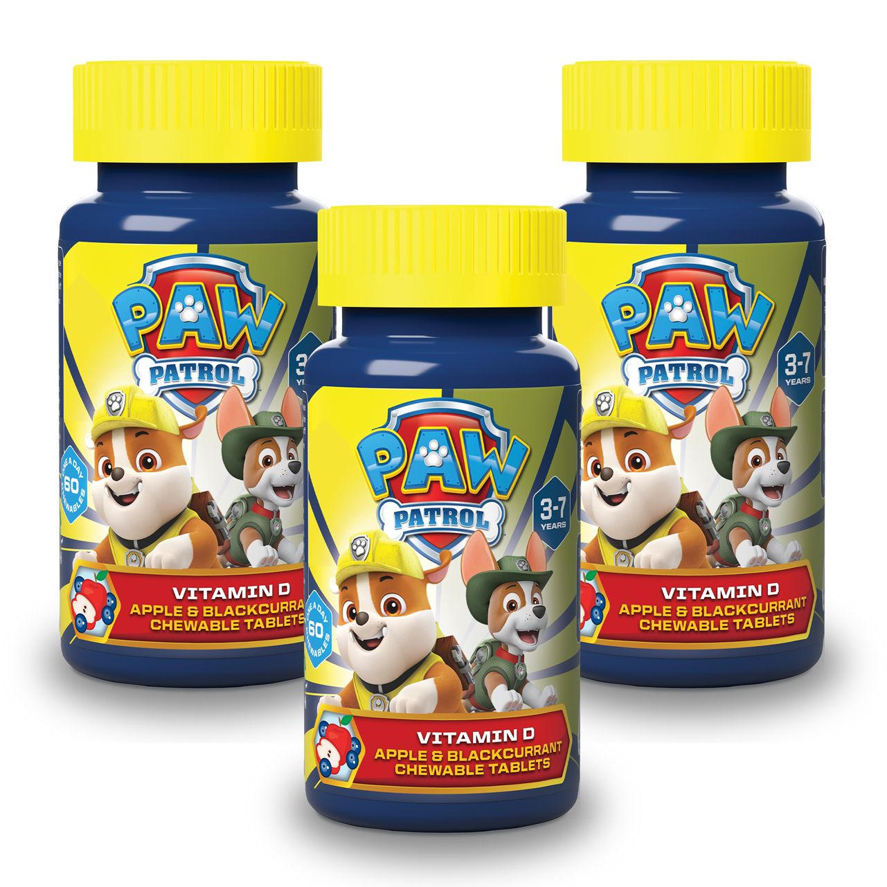 48% off on 3x 60's Children's Chewable Vitamins | OneDayOnly