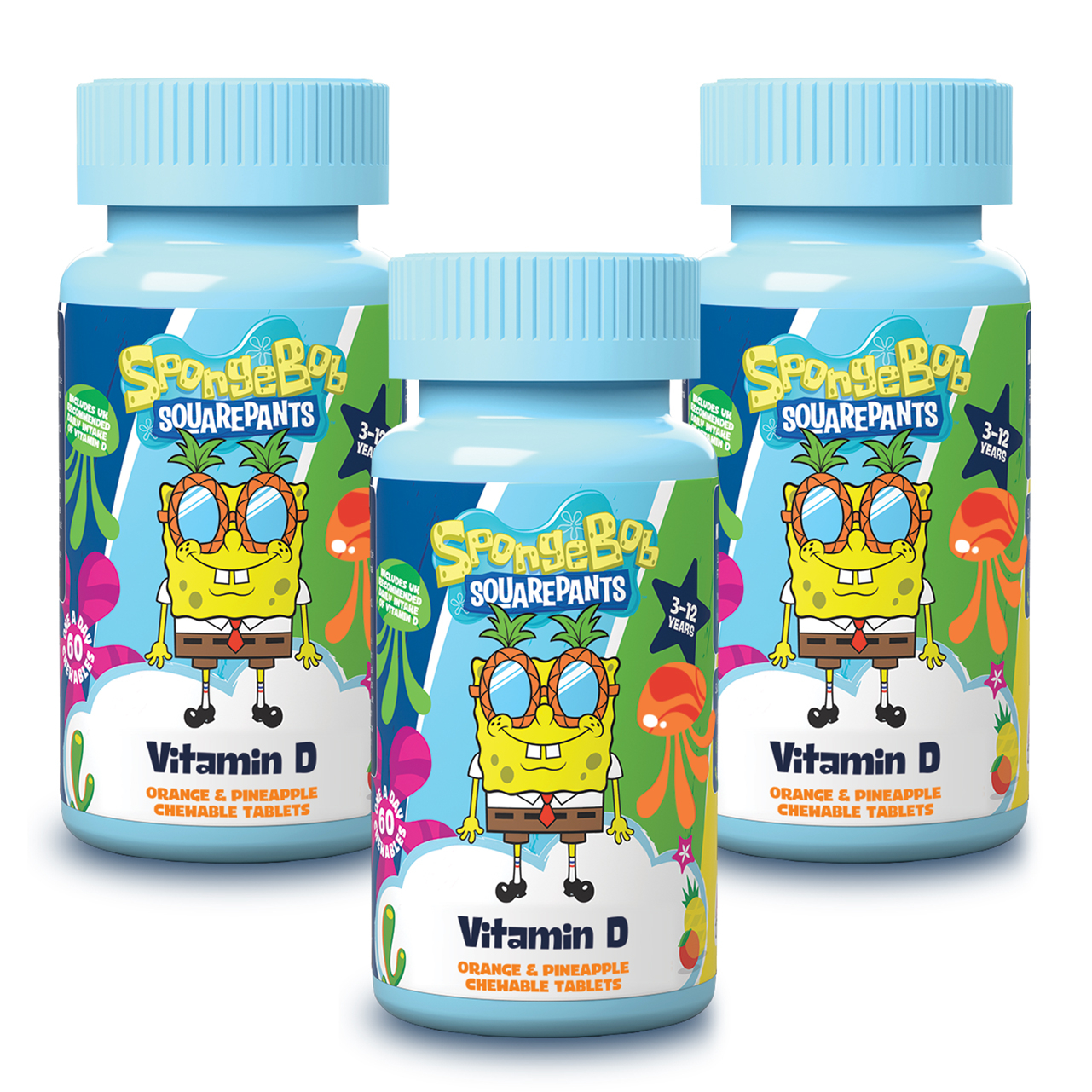 46% off on 3x 60 Children's Chewable Vitamins | OneDayOnly