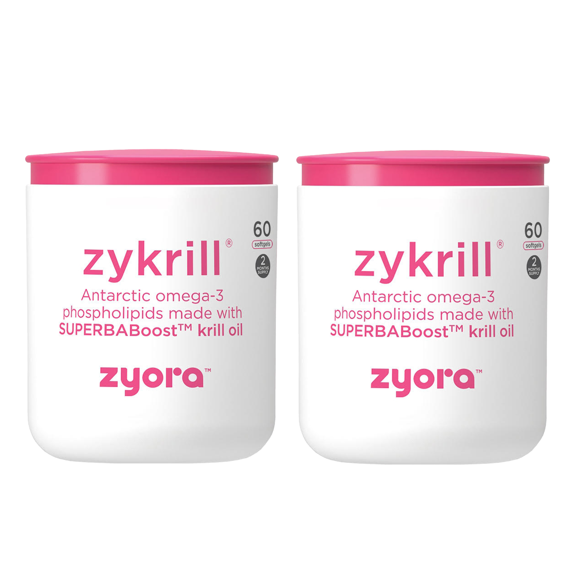 56% off on Zyora 2x 60's Zykrill Capsules | OneDayOnly