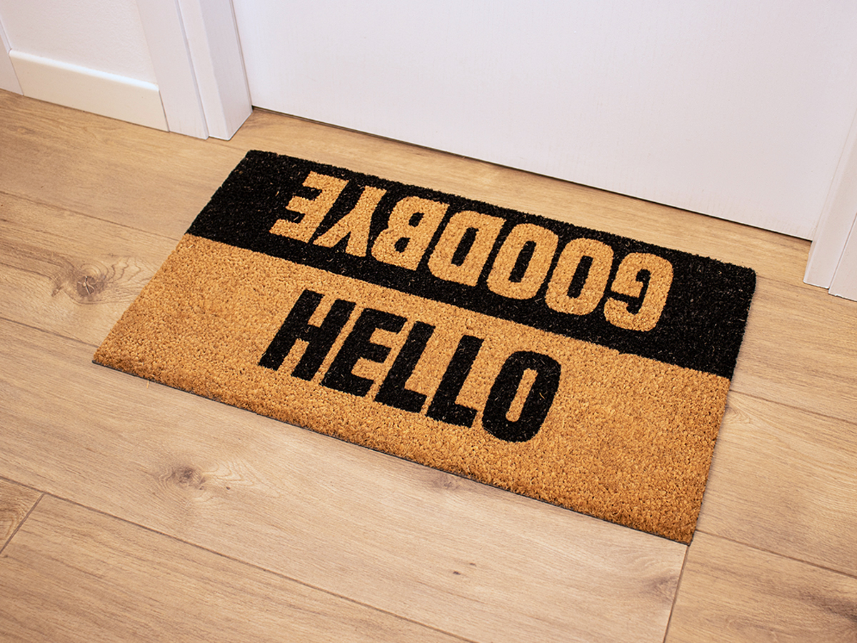 37% off on iTotal Hello GoodBye Doormats | OneDayOnly