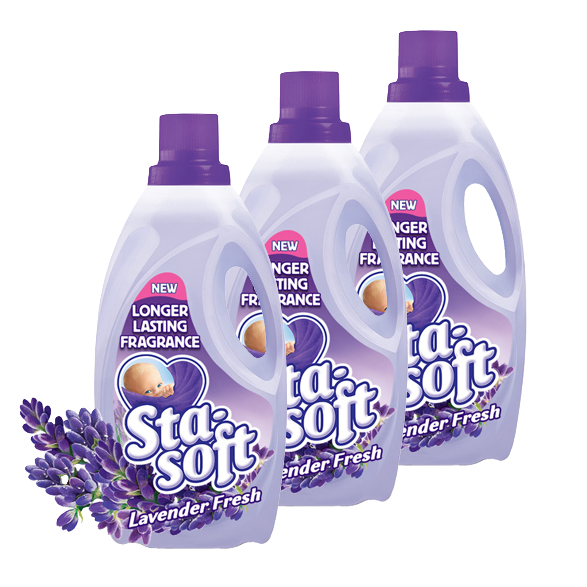 13% off on Sta-Soft 3x 2L Fabric Conditioners | OneDayOnly