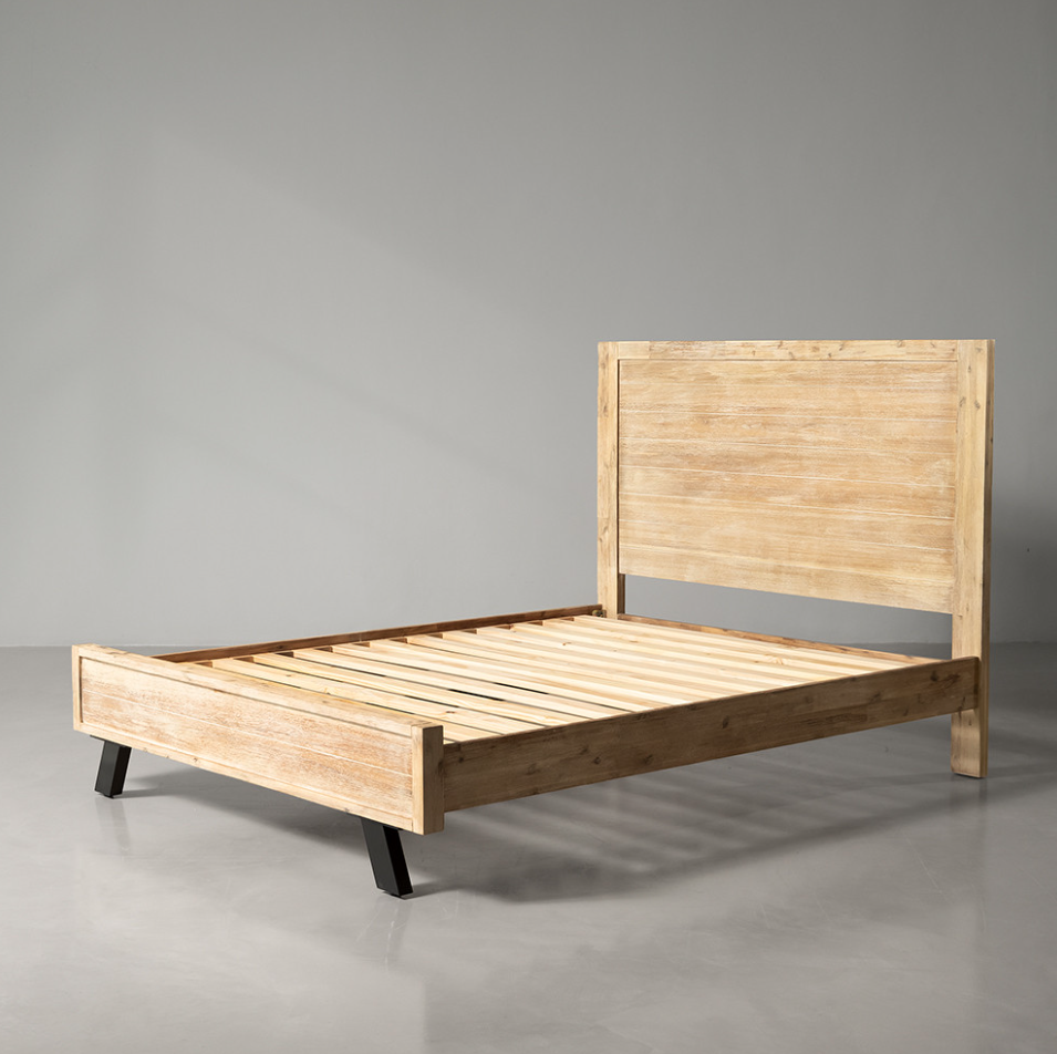 R1,200 off on Ashford Acacia Wood Bed Base Set | OneDayOnly