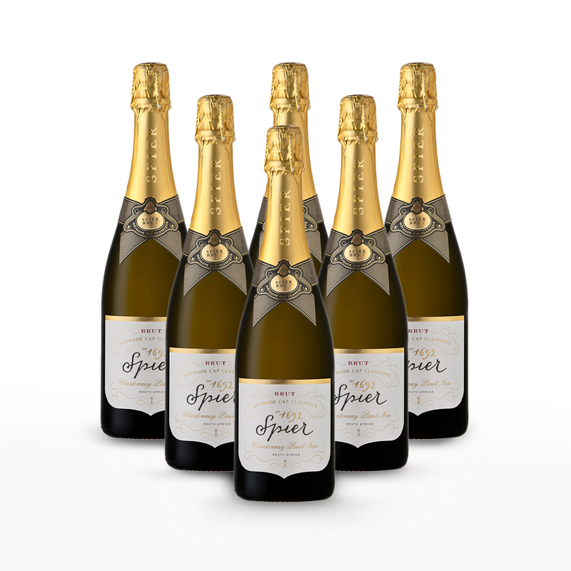 16% off on Spier 6x Brut Cap Classique 2020 | OneDayOnly