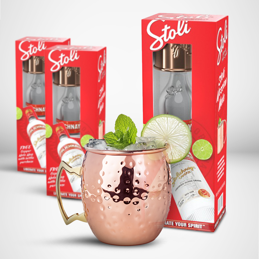 50% off on Stoli 3x 750ml Stoli Mule Gift Pack | OneDayOnly