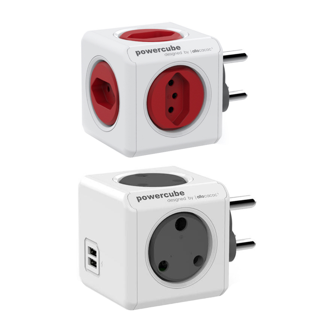 56% off on Allocacoc 2x PowerCube Multi Plugs | OneDayOnly